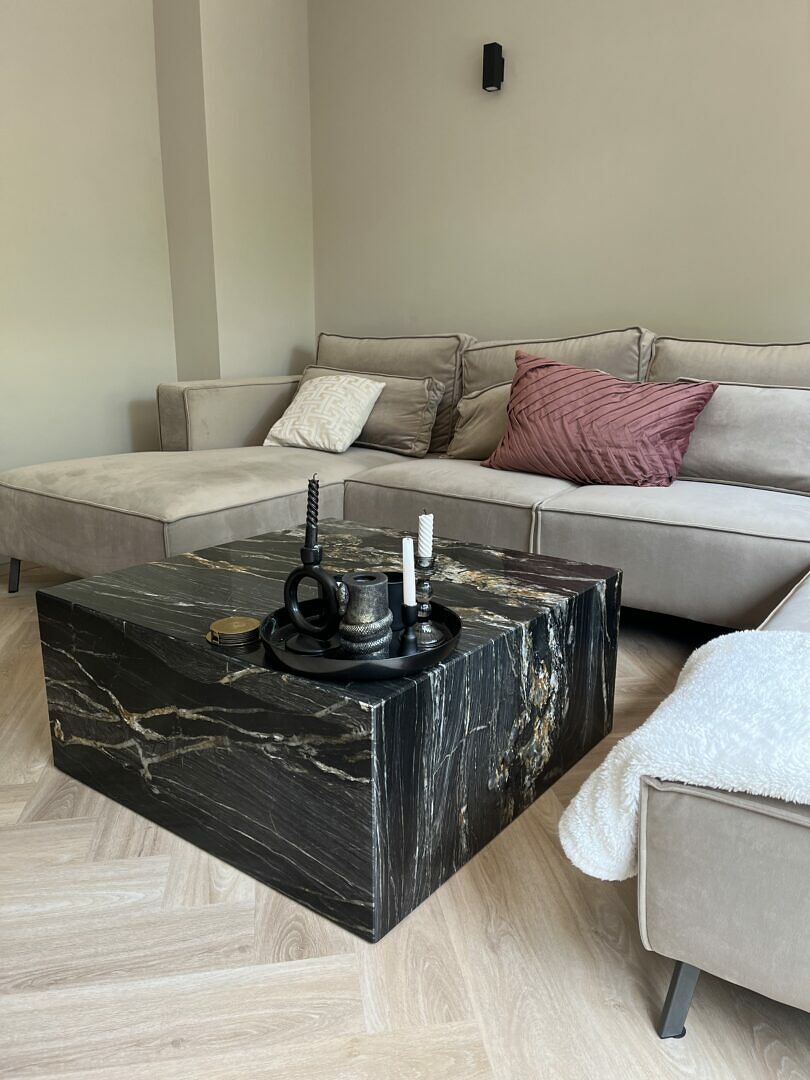 Marmer bloktafel Belvedère | Tafels van Steen